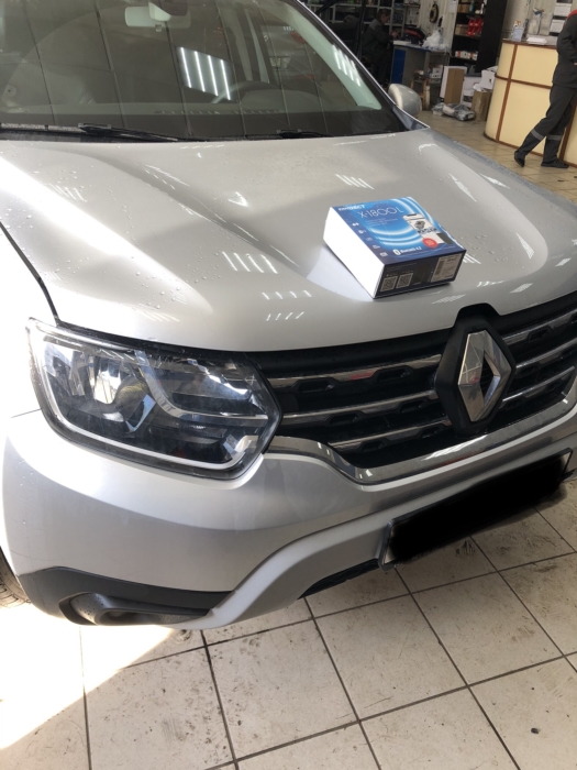 Установка автосигнализации Pandect x-1800l на новейший Renault Duster ...